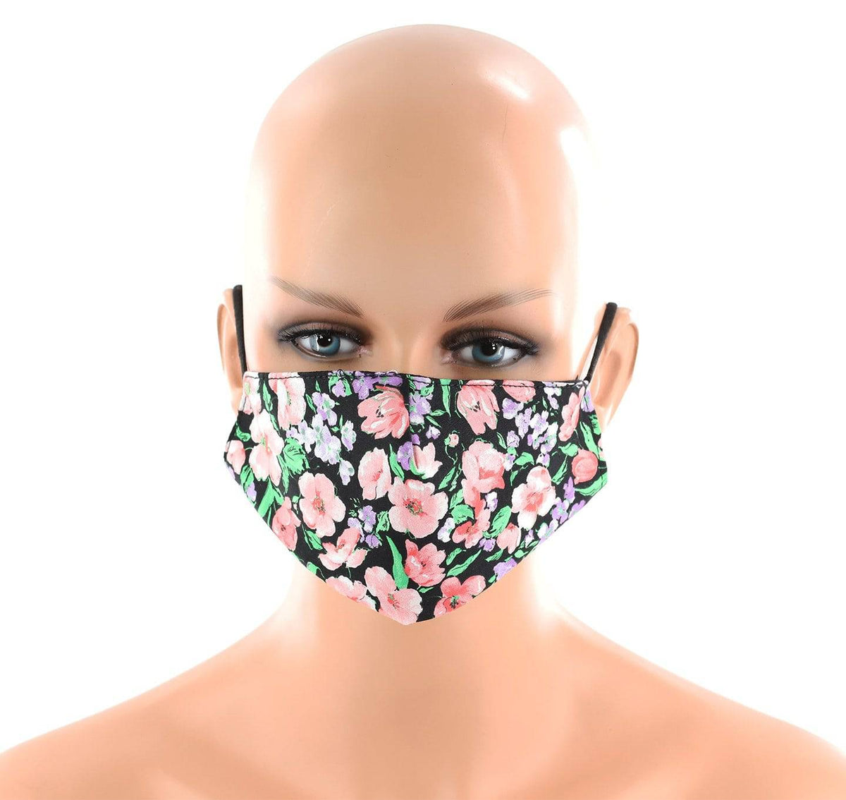 Multi Colored Floral Print Face Mask | La Fiorentina